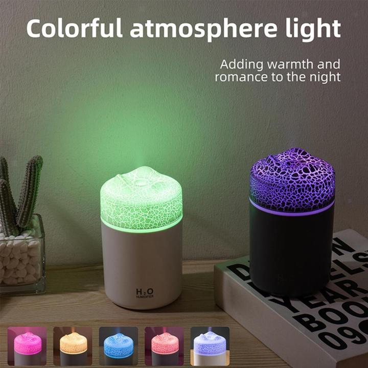Volcano Usb Colorful Humidifier Mini Portable useable In Car Home Cup ...