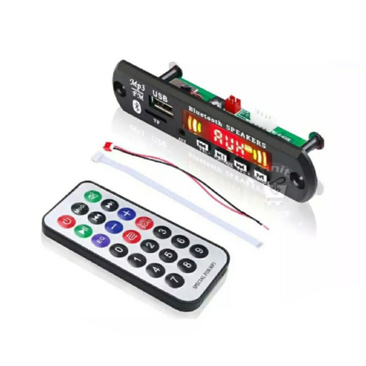 Bluetooth FM MP3 Player Receiver Board with Danching LED Display Car ...
