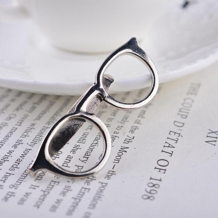 Spectacles Casual Metal Tie Clip For Men Shirt Accessories | Daraz.com.bd