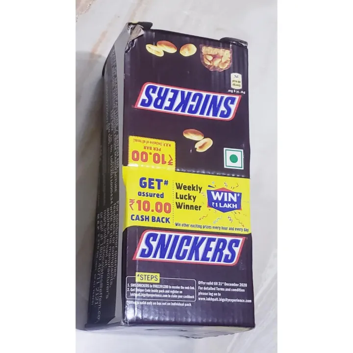 Snickers chocolate 20 piece Box | Daraz.com.bd