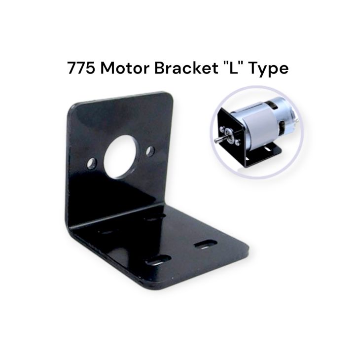 L Type Motor Bracket for 775 DC Motor – Heavy Duty Steel Mounting Clamp ...