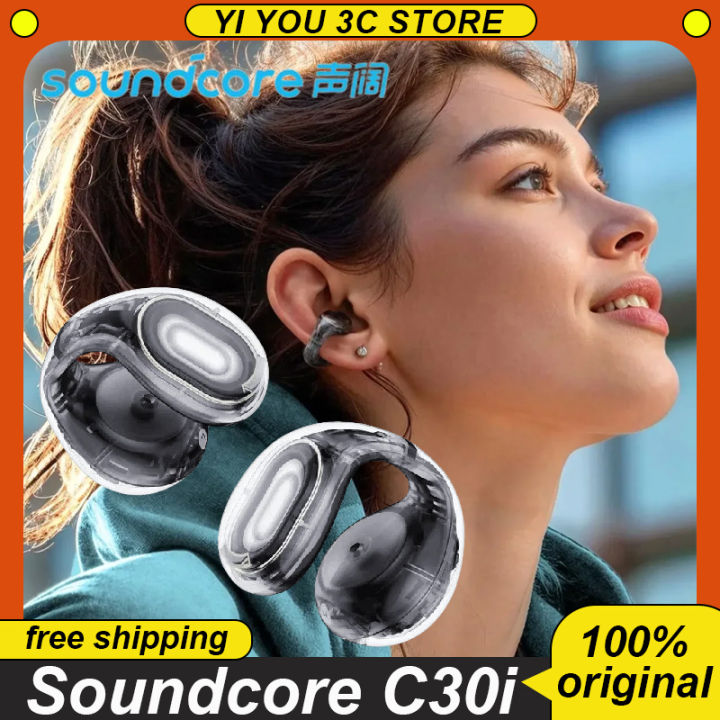 Anker Soundcore C30i Open Ear Earbuds Clip-On Comfort Bluetooth Wireless Earphone For Sport Ipx4 ...