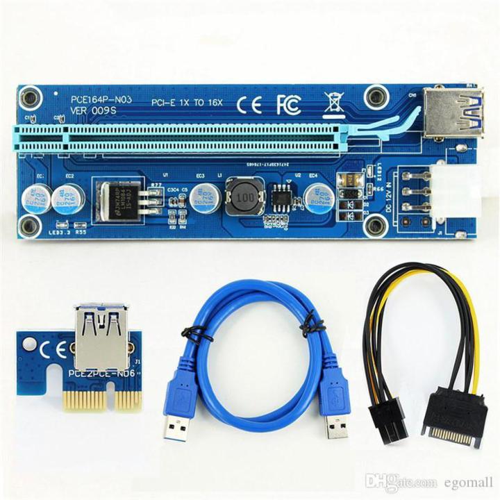 PCI Express Riser Extender Card Adapter 6-Pin | Daraz.com.bd
