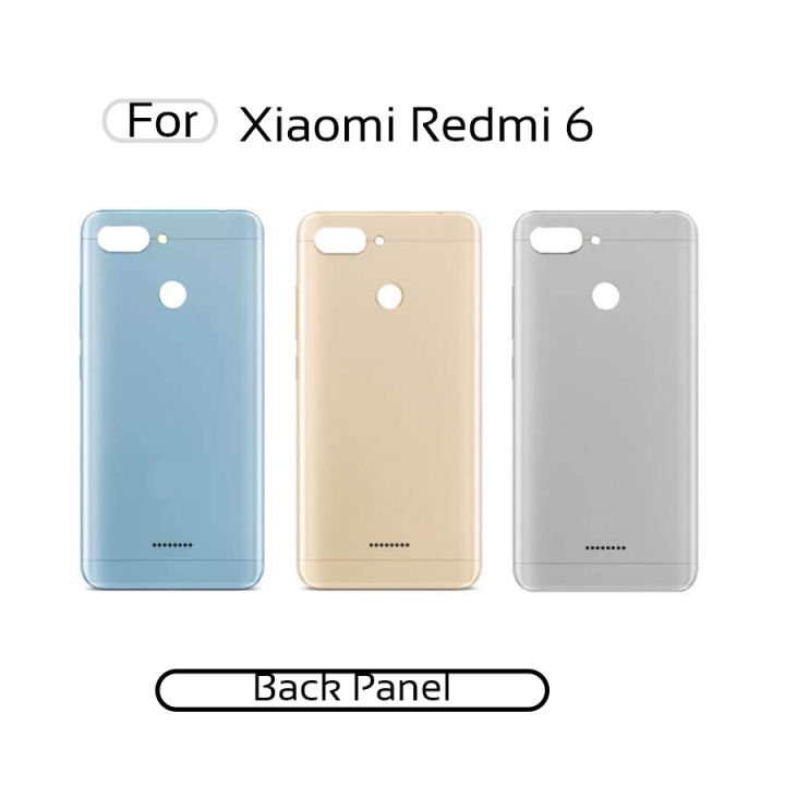 Xiaomi Redmi 6 Back Housing Frame / Back Panel / Backshell / Without ...