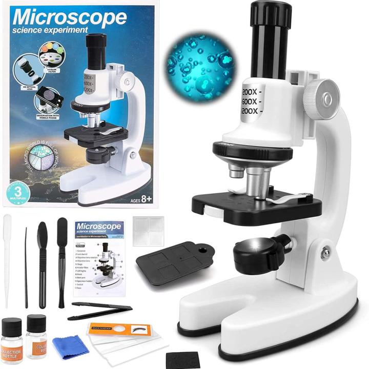 Kids Microscope Toy for Kids, Science Microscope for Kids Beginners ...