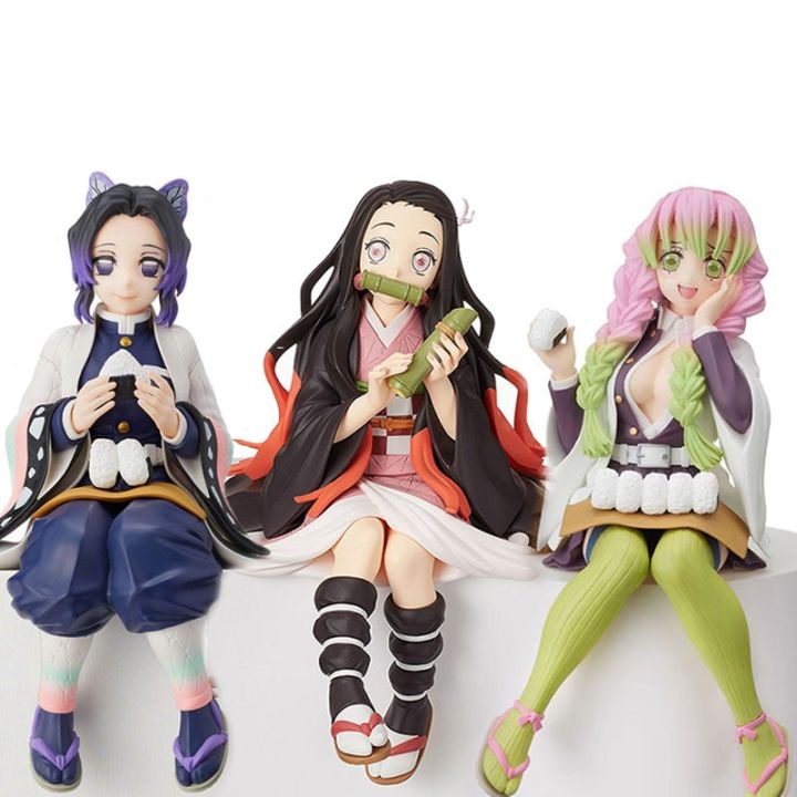 Anime Demon Slayer PVC Action Figure Nezuko Tanjirou Shinobu Zenitsu ...