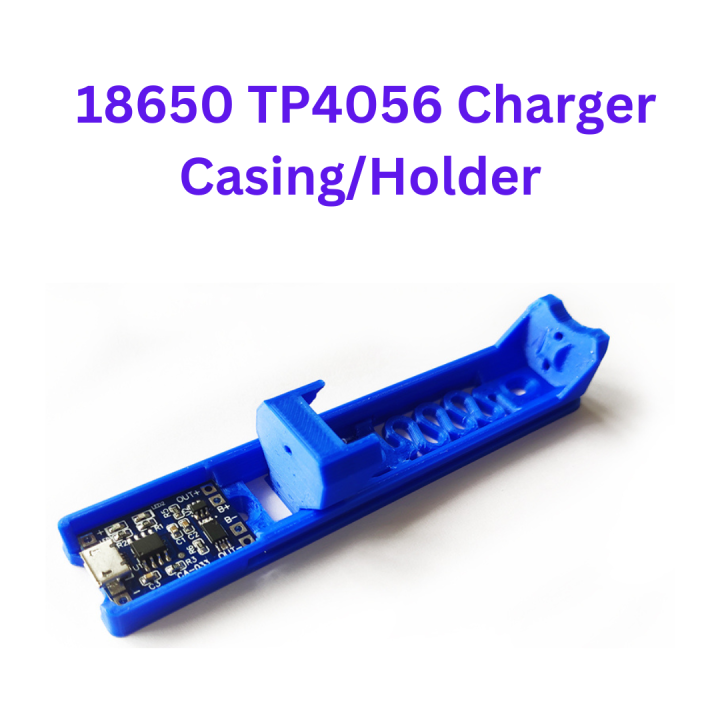 18650 Battery TP4056 Charger Case Holder | Daraz.com.bd