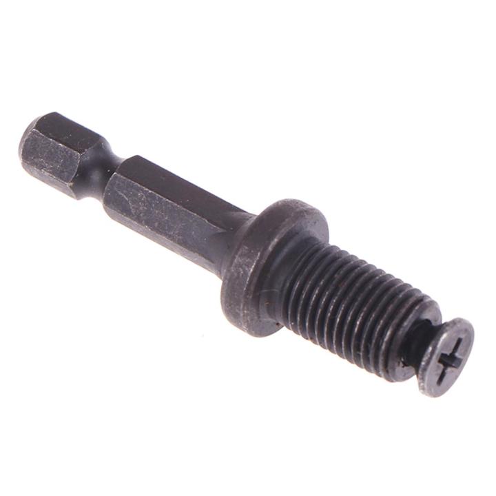 （New）3/8"-24UNF Male Thread crew Chuck Adapter Connector For Hex hank ...