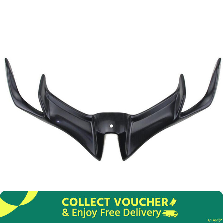 Motorcycle Front Fairing Aerodynamic Winglet For Yamaha R15 - V3 -Black ...