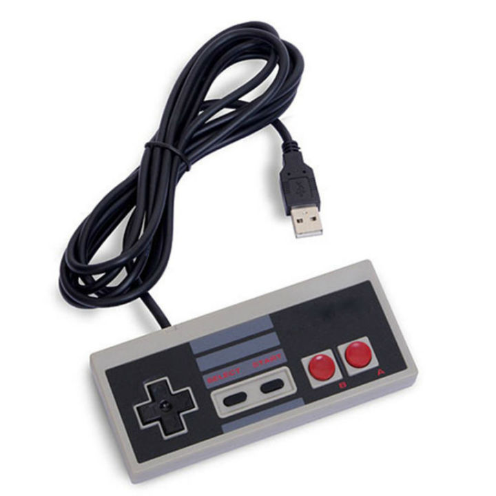 For NES Wired USB Controller Gamepad PC/USB/NES Computer Video Games ...