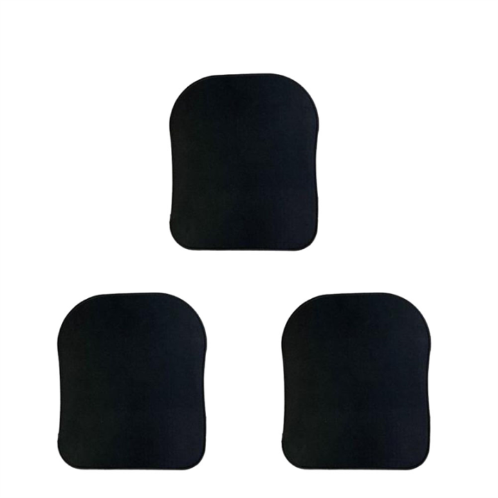 3Pcs Slide Pad Strong Adhesion Mat No Layering No Glue Black Mobile ...
