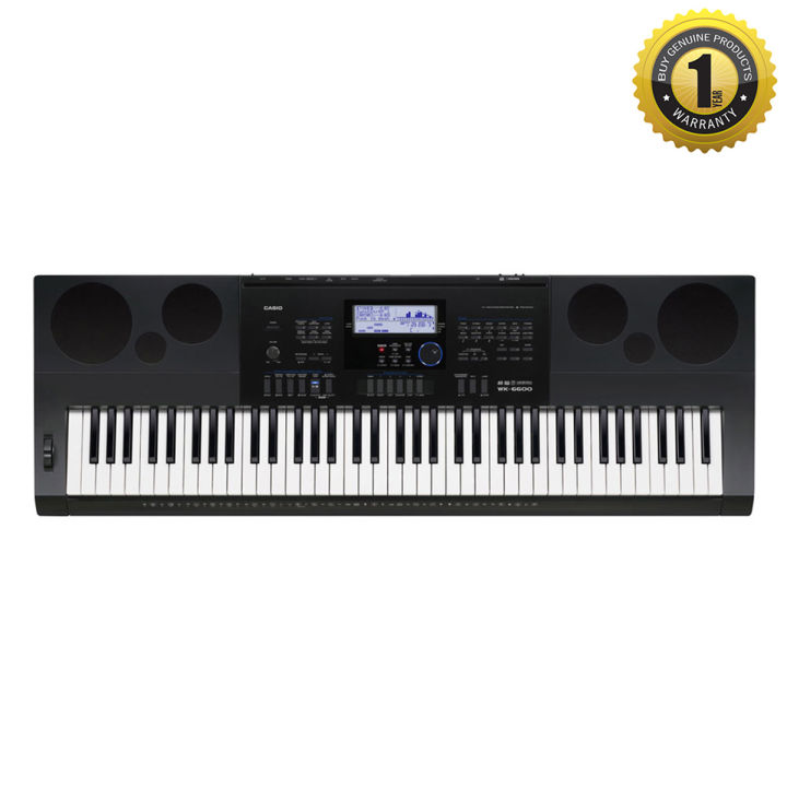 Casio WK-6600 Portable Musical Keyboard Piano | Daraz.com.bd