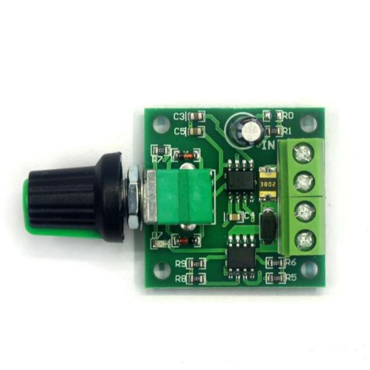 PWM DC Motor Speed Controller 1.8V 3V 5V 6V 12V2A Speed Regulating ...