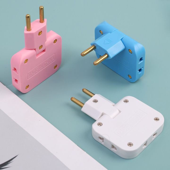 3 in 1 Mutli Plug Travel Adapter Socket (3 Power Socket) High Power EU ...