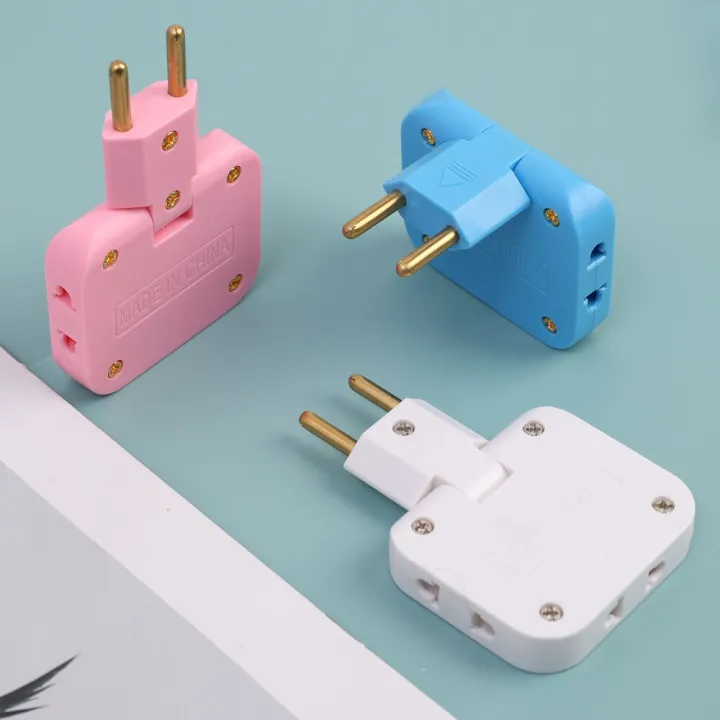 3 in 1 Mutli Plug Travel Adapter Socket (3 Power Socket) High Power EU ...