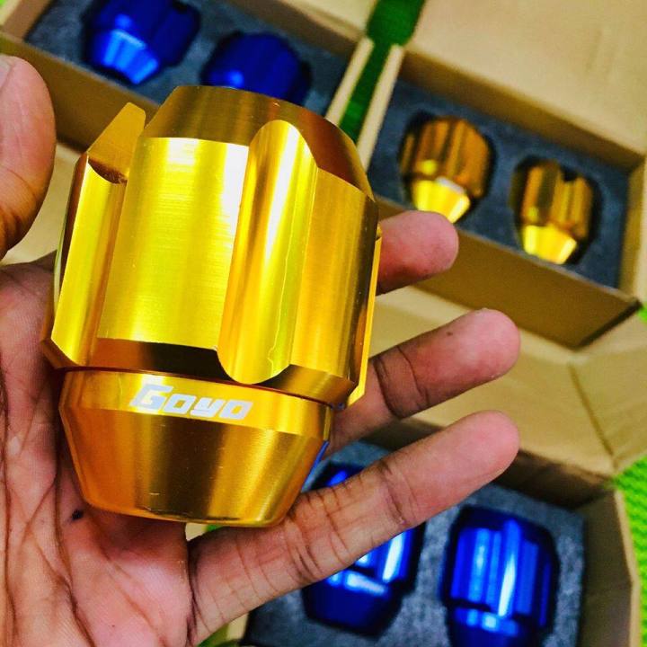 GOYO Branded Alloy Gutli Aluminum Motorcycle Front Slider Protection ...