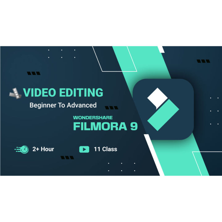 Wondershare Filmora 9-The Complete Video Editing Basic To Advanced Digital Certificate Of Course ...