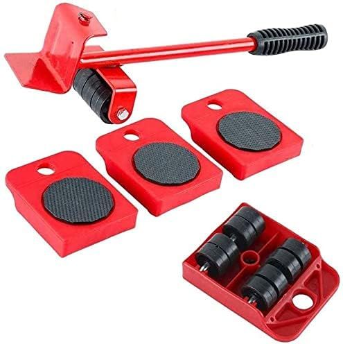 Heavy Power Furniture Lifter Easy Moving Sliders 5 Packs Mover Tool Set ...