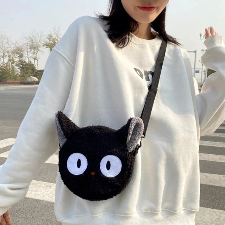 Anime Kiki's Delivery Service JiJi Shoulder Bags For Women KiKi Cat ...