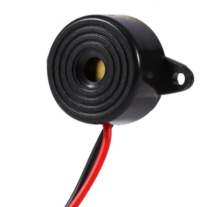 3-24V Piezo Electronic Tone Buzzer Alarm Continuous Sound Cable 100mm ...