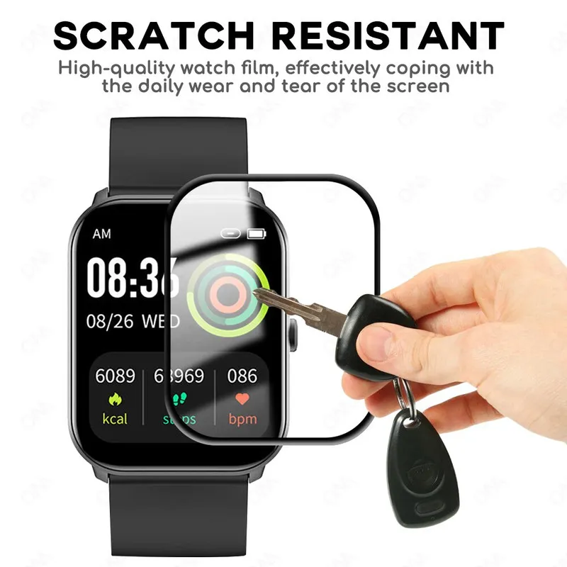 Imilab W01 Smart Watch Screen Protector Glass, Anti-Scratch Ultimate ...
