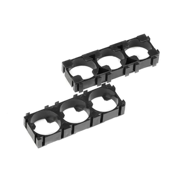 18650 Lithium Battery Holder Plastic Battery Pack Bracket with Stitched ...