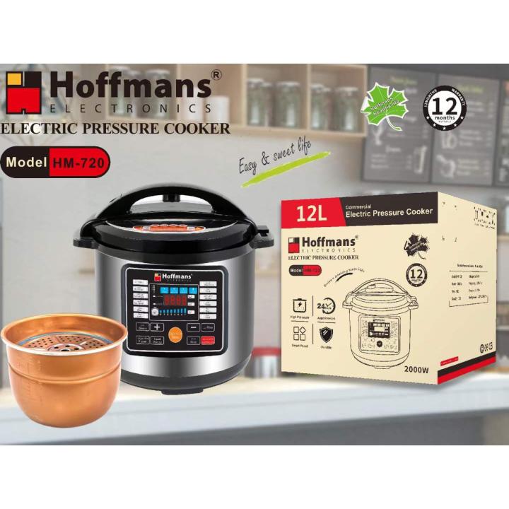 Hoffmans HM-720 12L Electric Multifunction Pressure Cooker | Daraz.com.bd