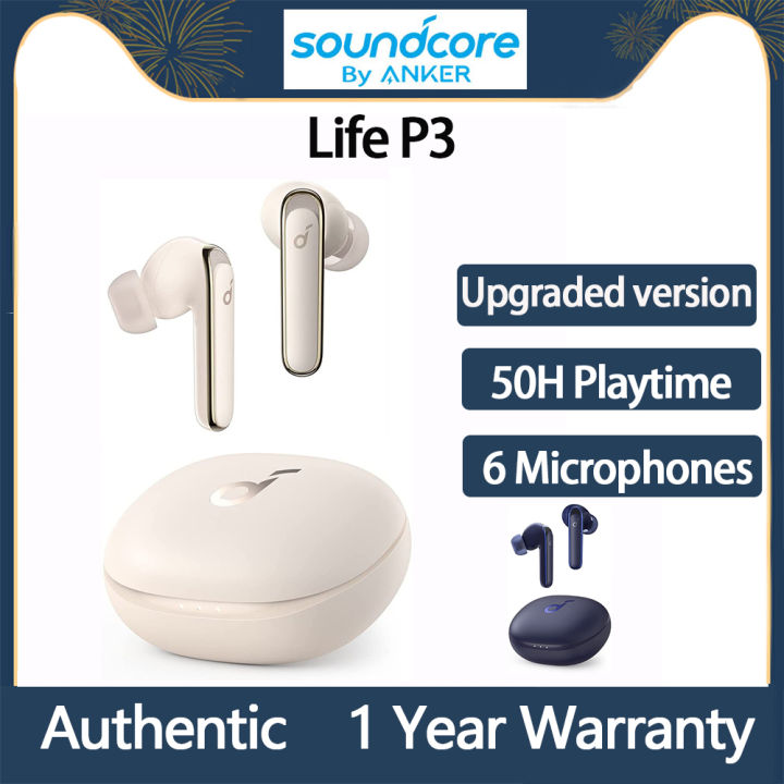Original Anker Soundcore Life P3 Wireless Bluetooth Earphone TWS ...