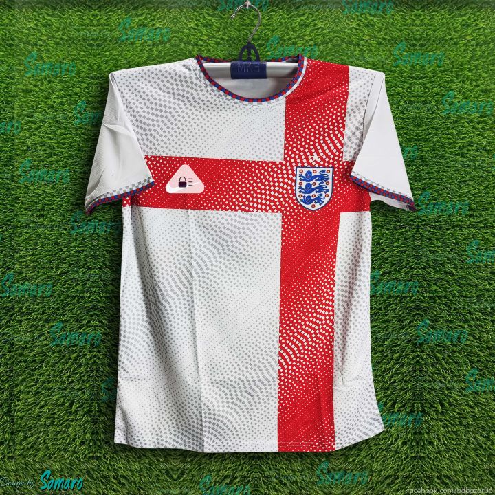 England Short Sleeve Football Jersey For Men -Half Sleeve - England ...
