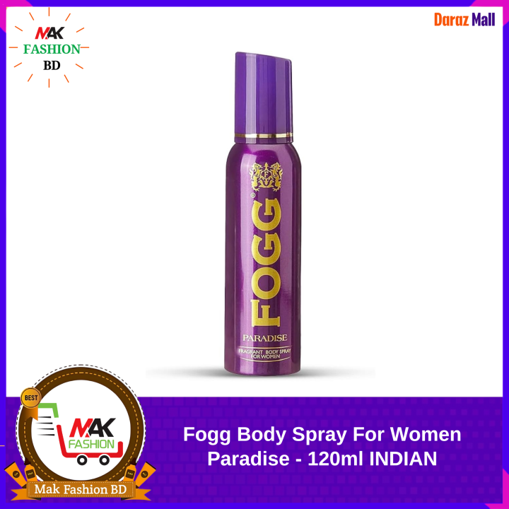 Fogg Body Spray For Women Paradise 120ml INDIAN | Daraz.com.bd