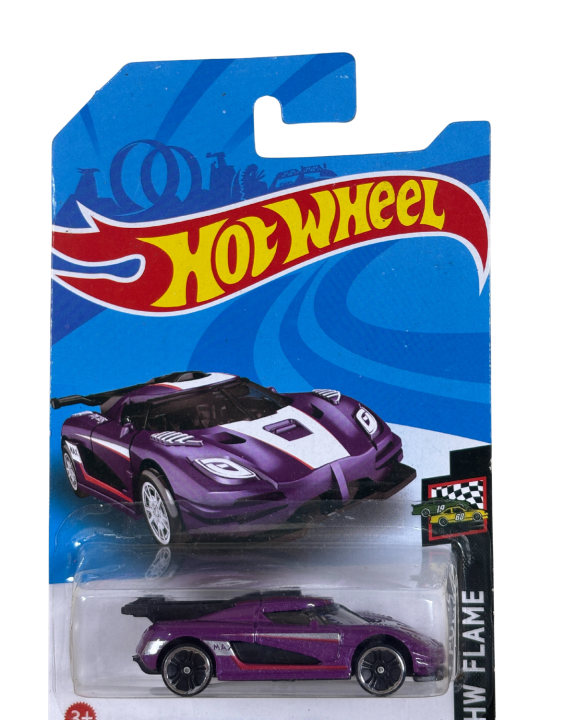 Hot Wheels Koenigsegg Agera R - Purple HW Flame Series Diecast Car ...