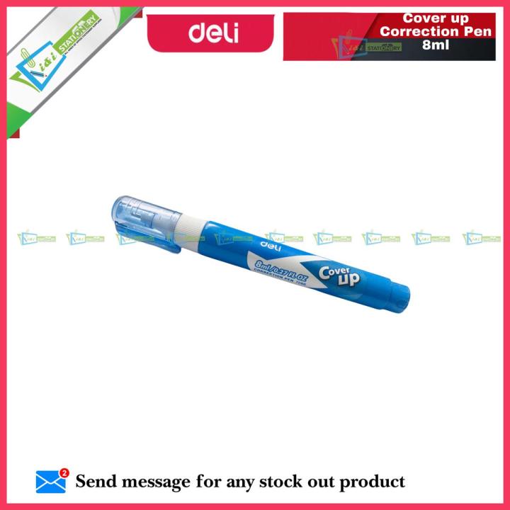 Deli Correction Pen 7286 Quick Drying 0.8 mm SS applicator 8ml | Daraz ...