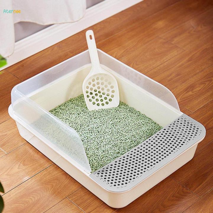 Open Tray Sturdy Sandbox for Rabbit Indoor Cats Cats Supplies Small ...