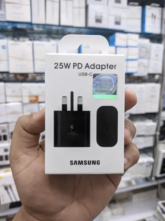 (Made in Vietnam) Samsung 25W Fast Charger USB Type C Port 25 Watt ...