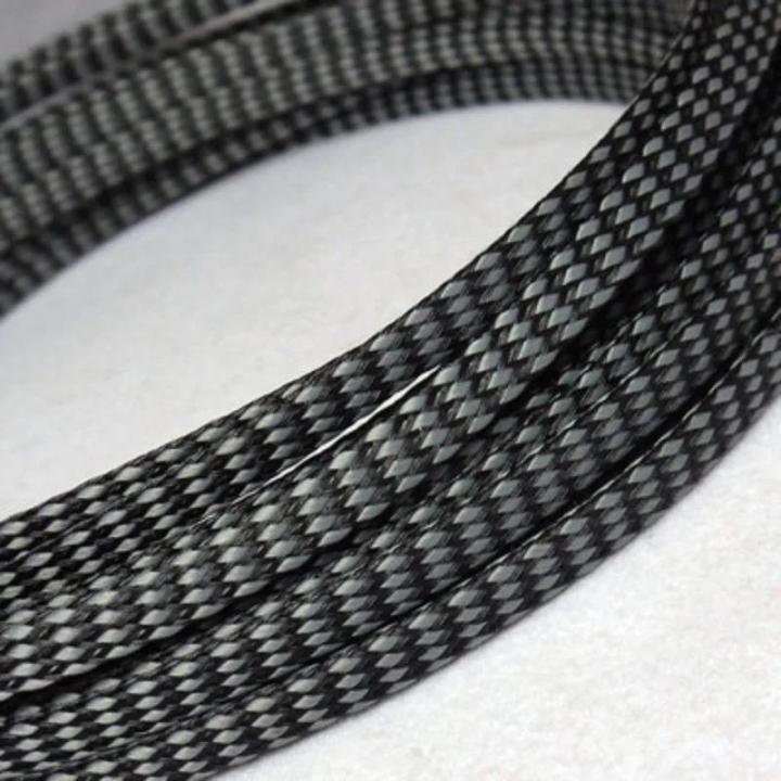 8mm Cable Sleeve Black Grey Cable Sleeves Insulated Braid Sleeving PP ...