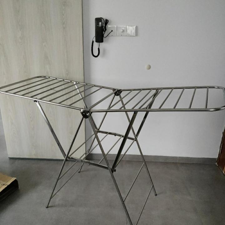 Heavy SS Home Intuition Foldable Clothes Drying Rack Dryer | Daraz.com.bd