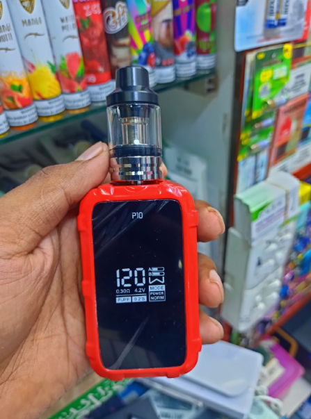 P 10 Vape E cigarette Pod Kit Empty Vape Tank Starter Kit P10 120w - 1 ...