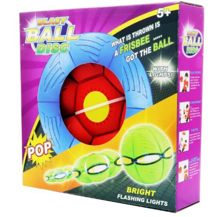 ALIZEH CORP Magic UFO Blast Ball Disc Flying Soccer with LED, Outdoor ...