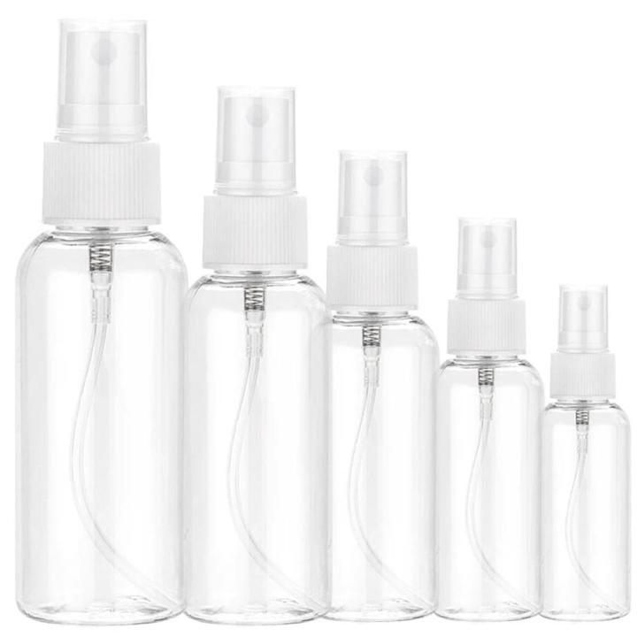 20pcs Refillable Plastic Spray Bottles Empty Container 10ml 30ml 50ml ...
