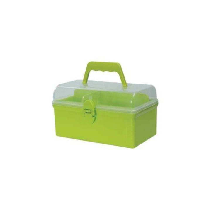 RFL Polypropylene Multipurpose Medicine Storage Rectangular Box Lime ...