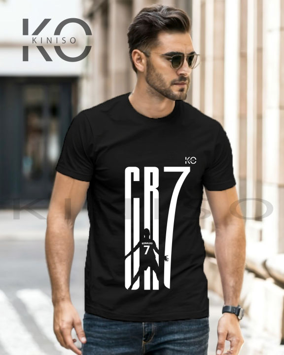 Ronaldo Fan T-Shirt- CR7 Pose – Printed T-shirt for Men in Bangladesh ...