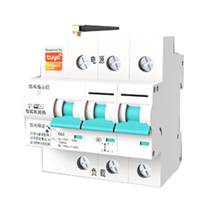 Tuya WIFI Smart Circuit Breaker Smart Life Timer Remote Control Short ...