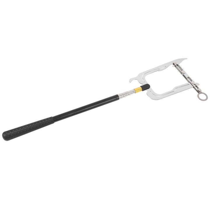 Multifunctional Boat Hook, Metal U-Shaped Long-Distance Threader Telescoping Boat Pole with Hook ...