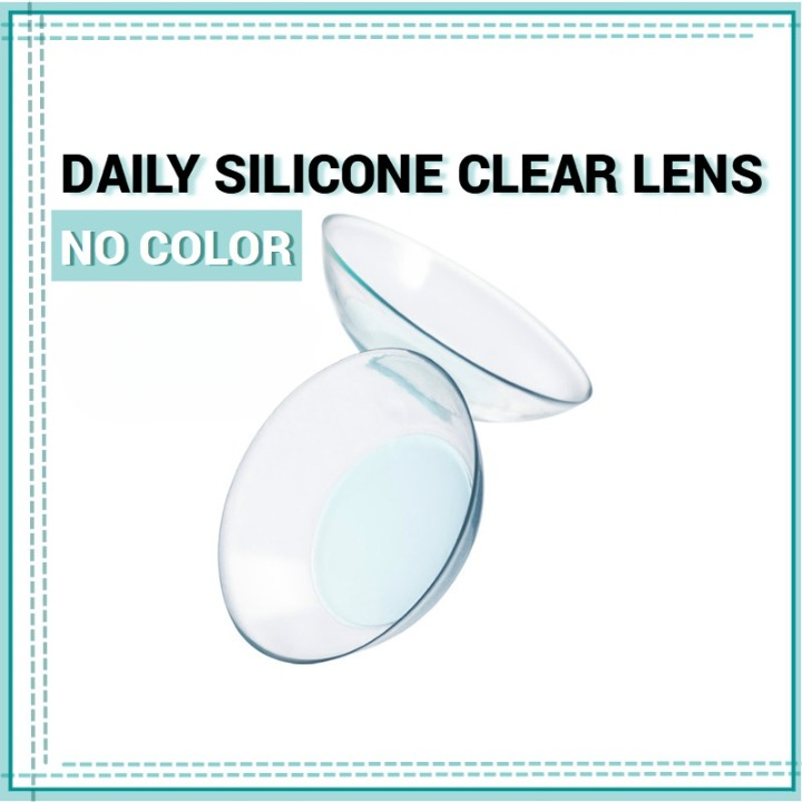 Transparent contact lenses Angel Soft from minus power lens (-0.25 to ...