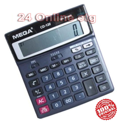 Cd-120 Calculator 12 Digit 120 Steps Dual Power 1pcs – calculator ...
