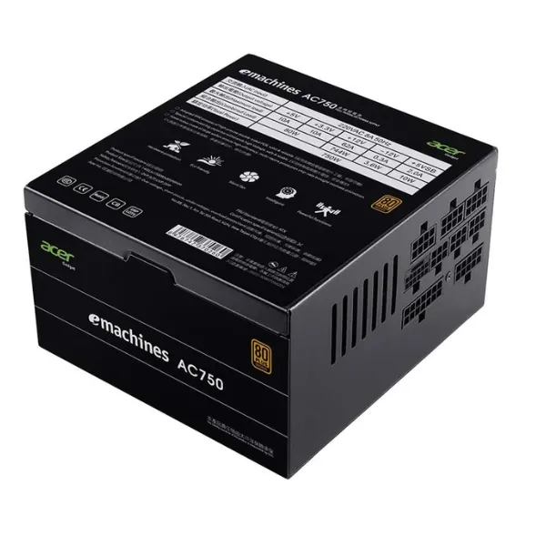Acer eMachine AC750 750W 80 Plus Bronze Full Modular Power Supply ...