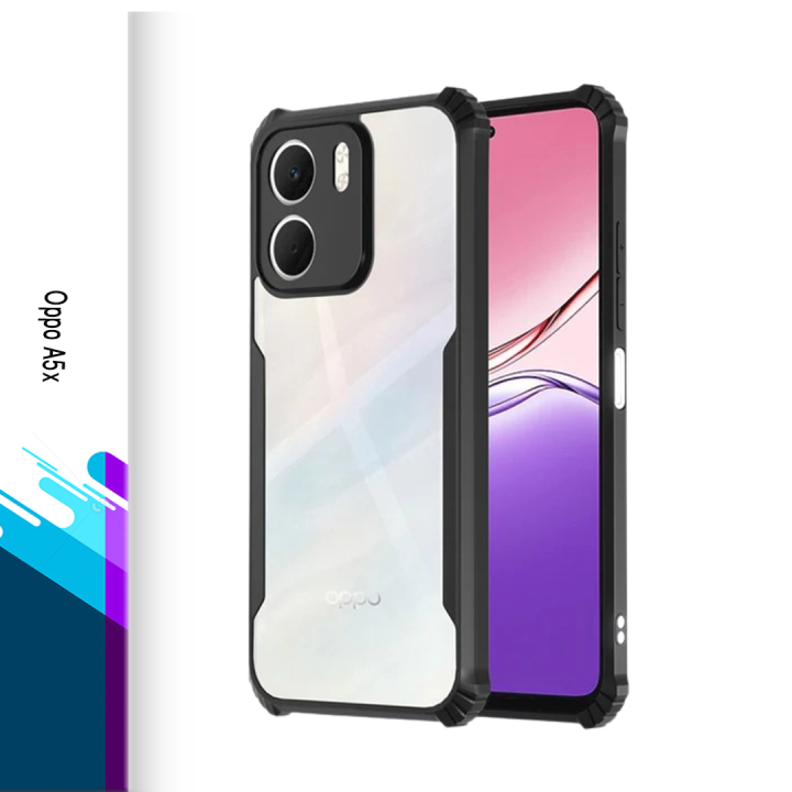 For Oppo A5x - USG Transparent Silica Gel Matte ShockProof Slim Thin AK ...
