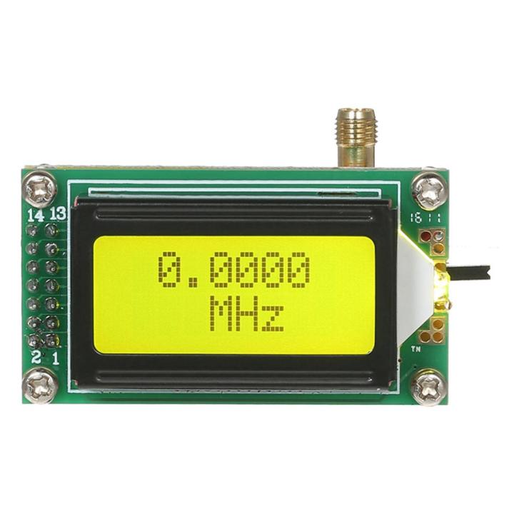 Diy High Accuracy and Sensitivity 1-500 Mhz Frequency Meter Counter ...