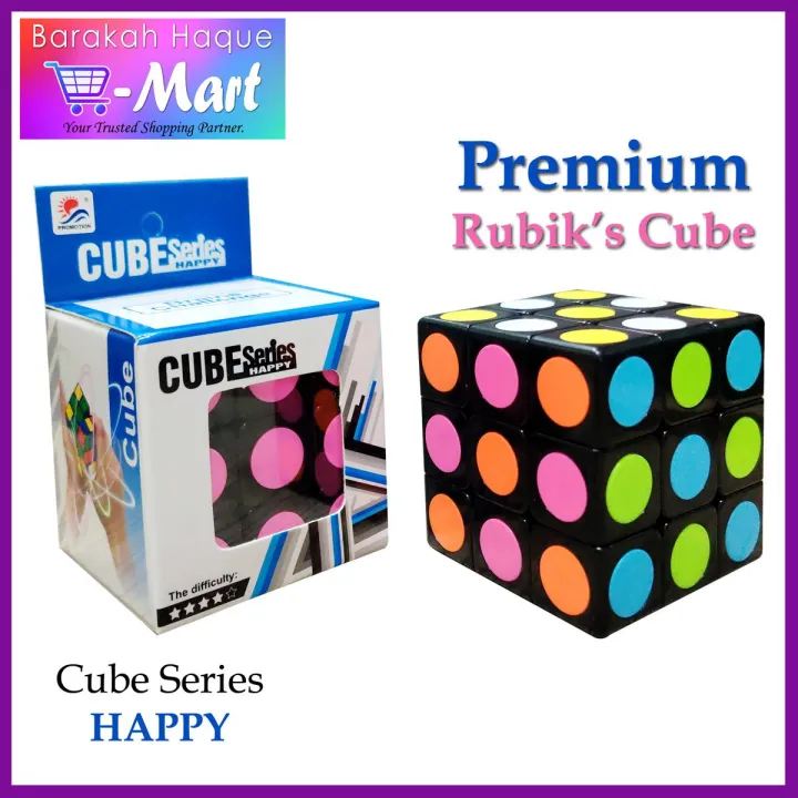 Rubik's Cube 3x3x3 Happy Cube Series Puzzle Toy No-8813 | Daraz.com.bd