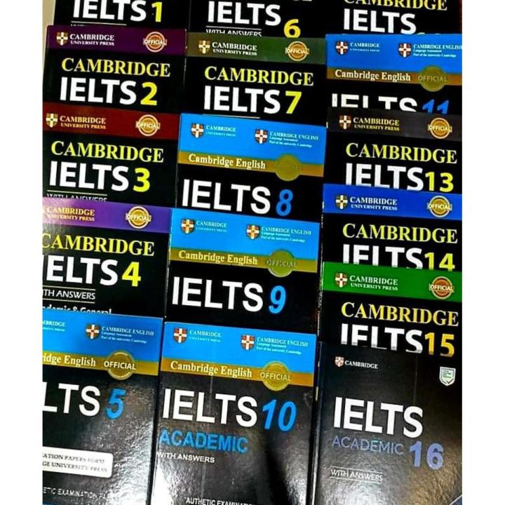 IELTS Academic Cambridge 1-16 parts | Daraz.com.bd